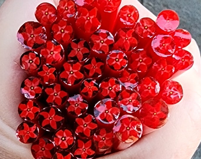 Coe 90 Flower: the Color of Love - 1 Oz Murrini Murrine Millefiori ...