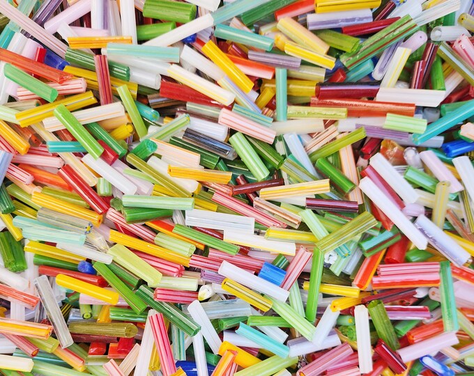 SALE Coe 96 One Pound of Assorted Vitrigraph Murrini Scrap Glass - Etsy