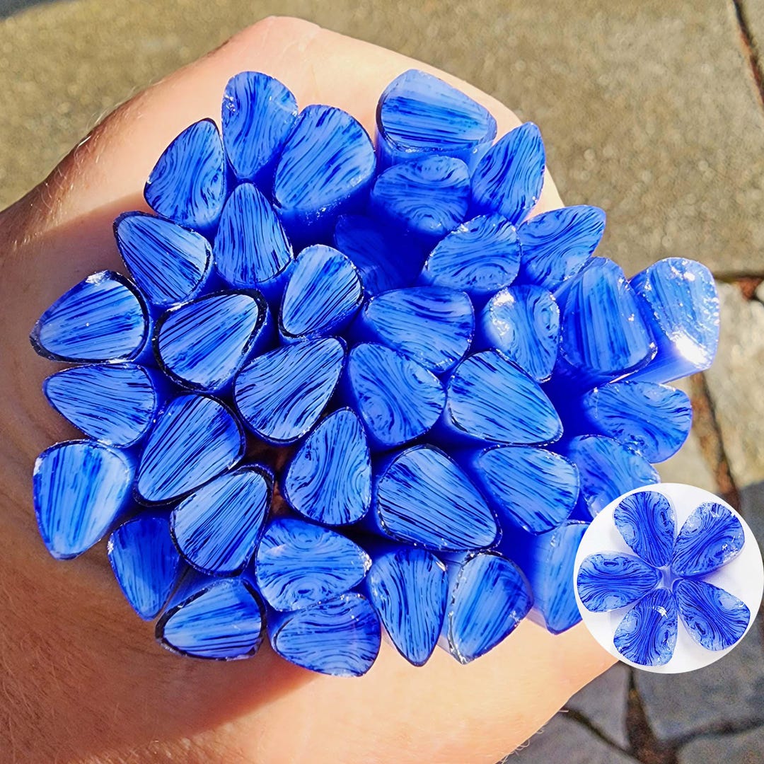 Coe 96 Flower Petal: Bedazzled for Blue - 1 Oz Murrini Murrine ...