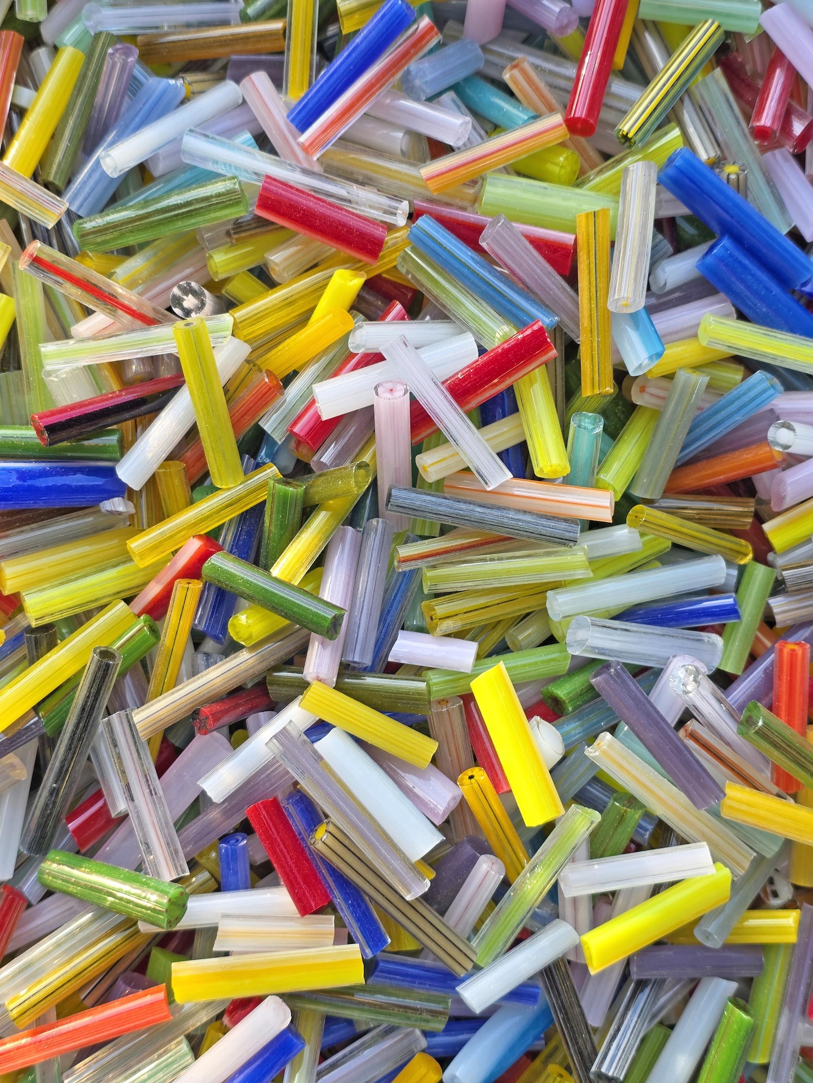 SALE Coe 96 HALF POUND of Assorted Vitrigraph Murrini Scrap Glass With ...