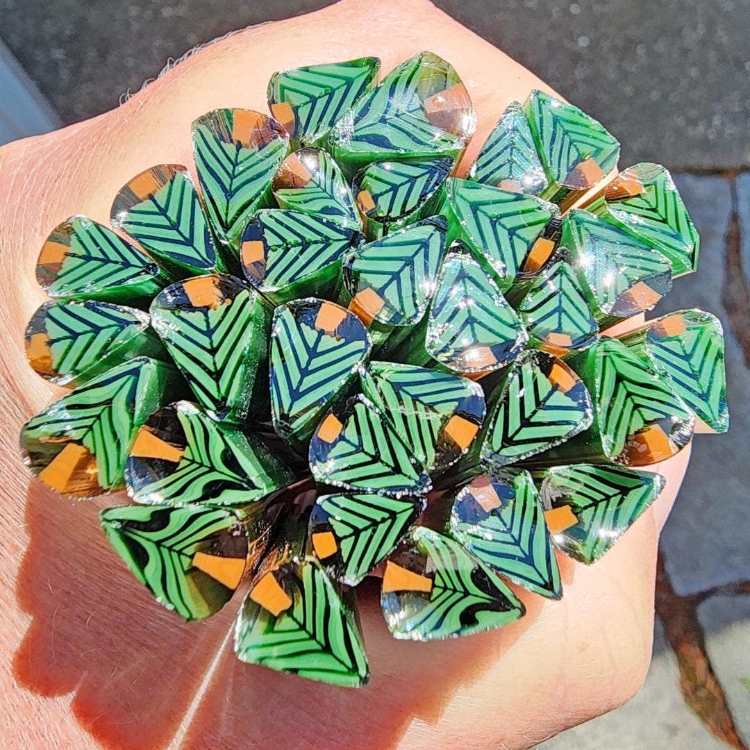 Coe 90 Tree: All Spruced up 1 Oz Murrini Murrine Millefiori Vitrigraph ...