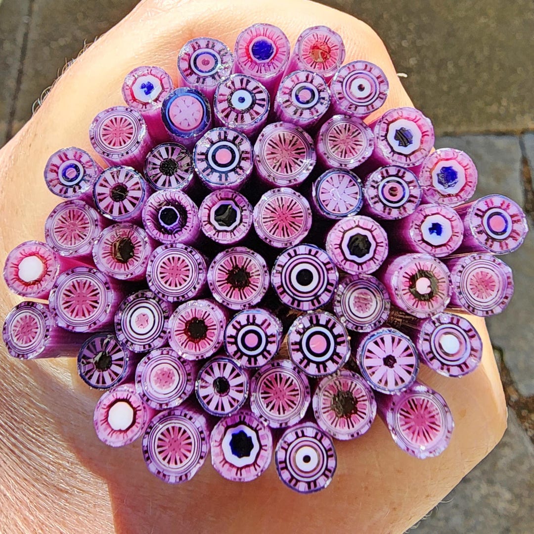 Coe 90 Extra-fancy Murrini: Super Scrumptious - 1 Oz Murrini Murrine ...