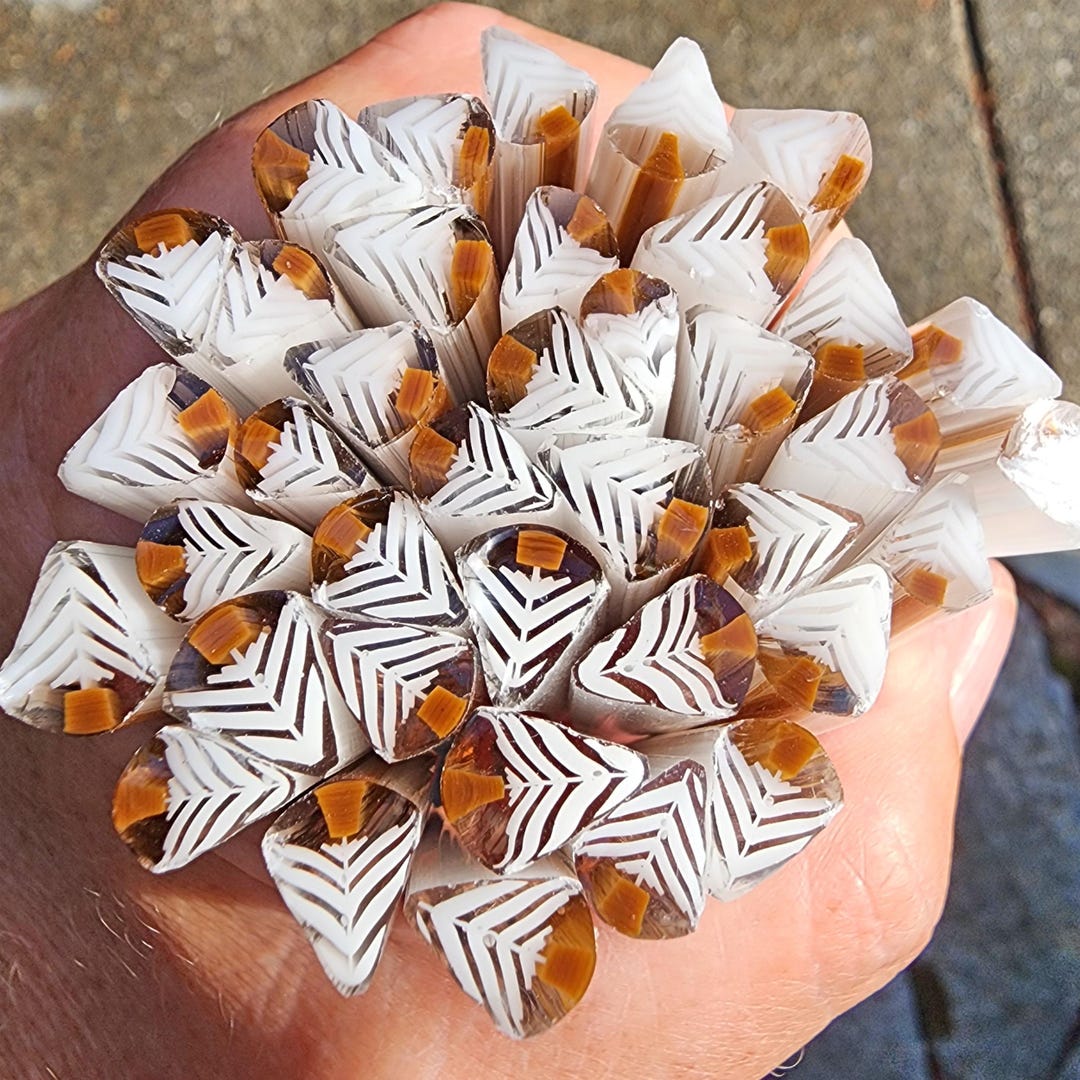 Coe 96 Tree: We've Got Snow 1 Oz Murrini, Murrine, Millefiori ...