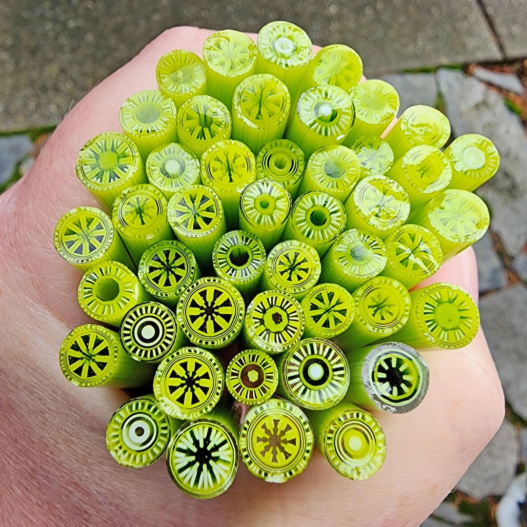 Coe 90 Extra-fancy Murrini: Get in Lime - 1 Oz Murrini Murrine ...