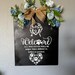 Welcome Sign - Etsy