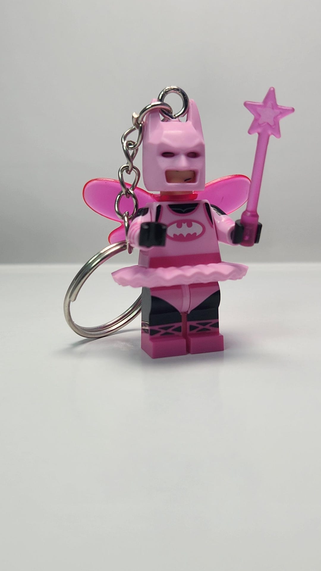 Lego Batman Minifigure Keychain - Etsy