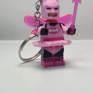 Lego Batman Minifigure Keychain - Etsy