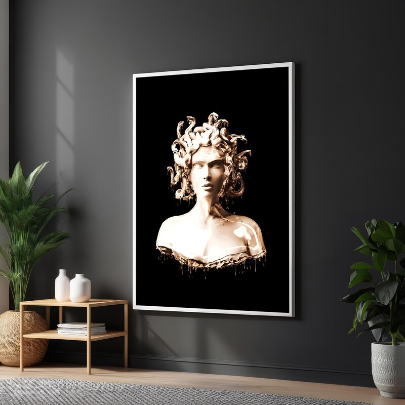 Bust Canvas Art - Etsy