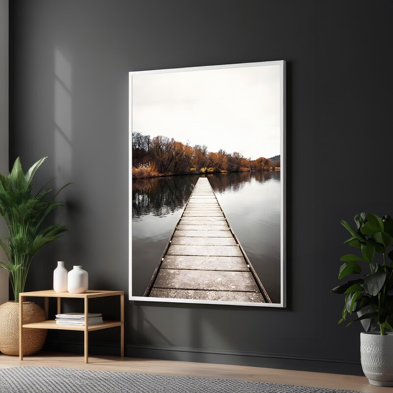 Lake Canvas - Etsy