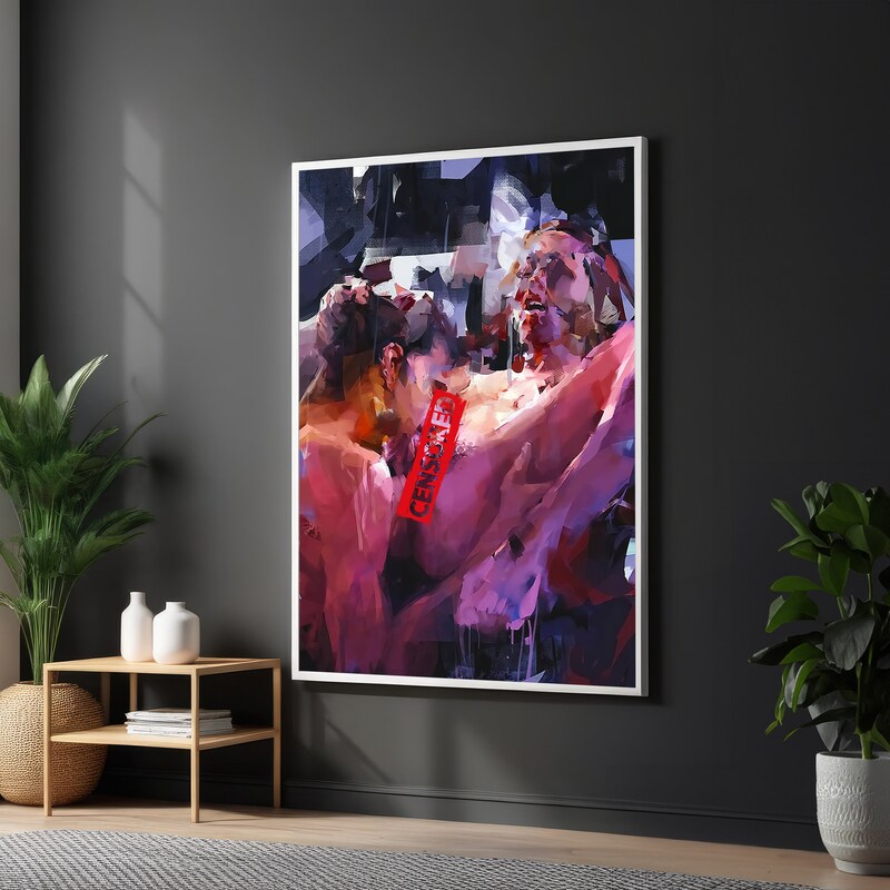 Abstract Love Art - Etsy