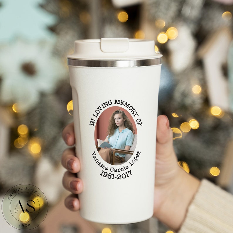 In Loving Memory Sticker, Custom Photo Sticker, Remembrance Gift ...