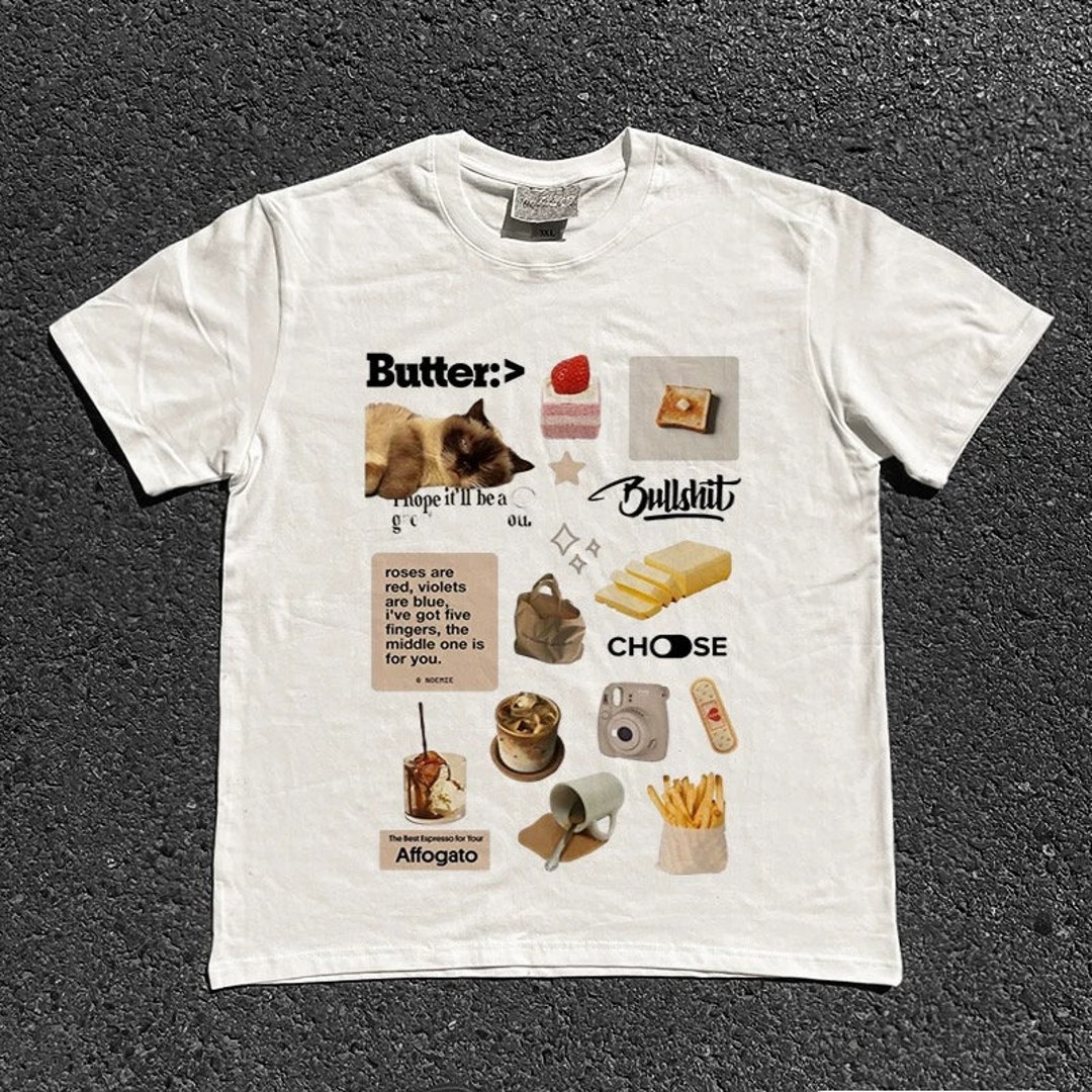 Random Collage Myspace Y2k T-shirt - Etsy