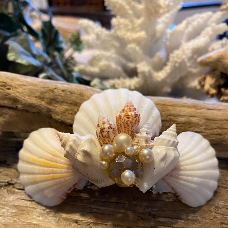 Seashell Hair Accessories - Etsy