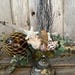 Sea Shell Bouquet in a Silver Vase/coastal Elegance/ocean Inspired ...