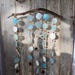 Driftwood and Capiz Shells With Brown Glass Crystals Hanging Mobile ...