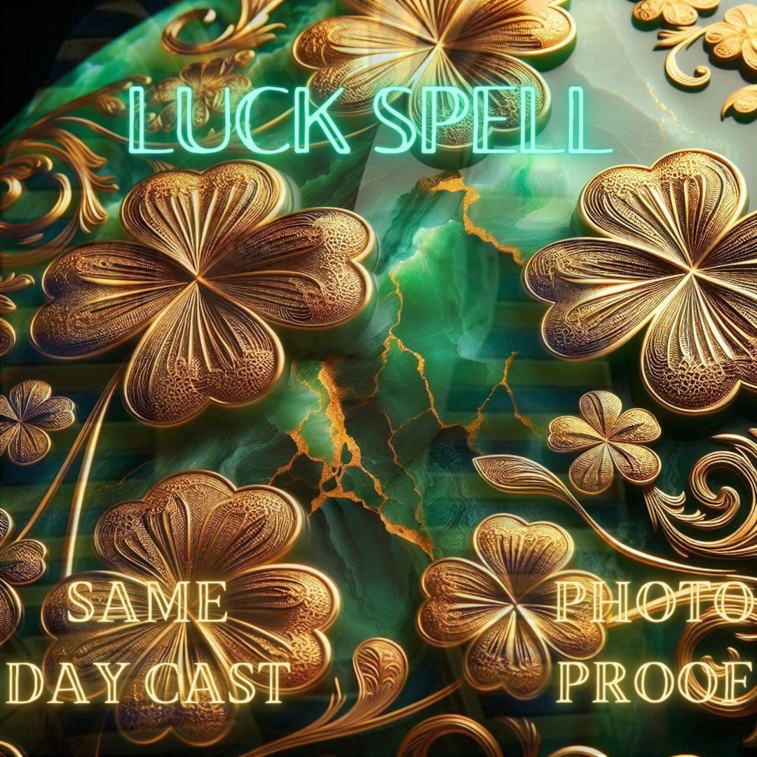 Luck Spell Reading Success Magic Same Day Cast Great Fortune Spell ...
