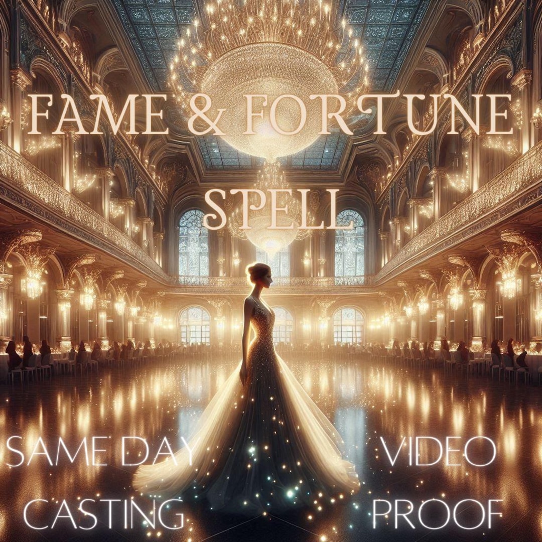 EXTREME Fame and Fortune Spell Reading Attraction Spell Popular Spell ...