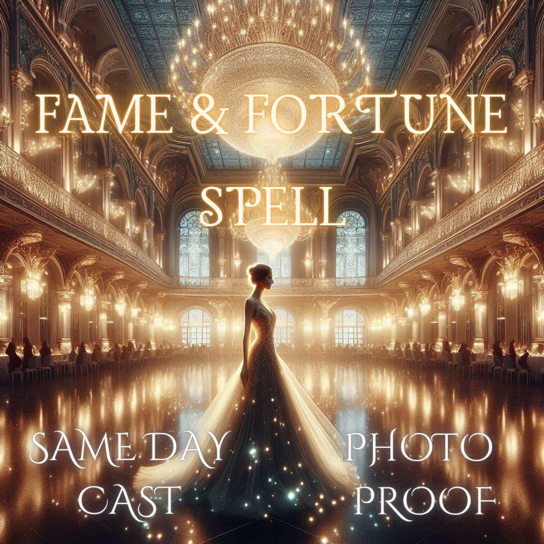 Powerful Fame and Fortune Spell Reading Popularity Ritual and ...