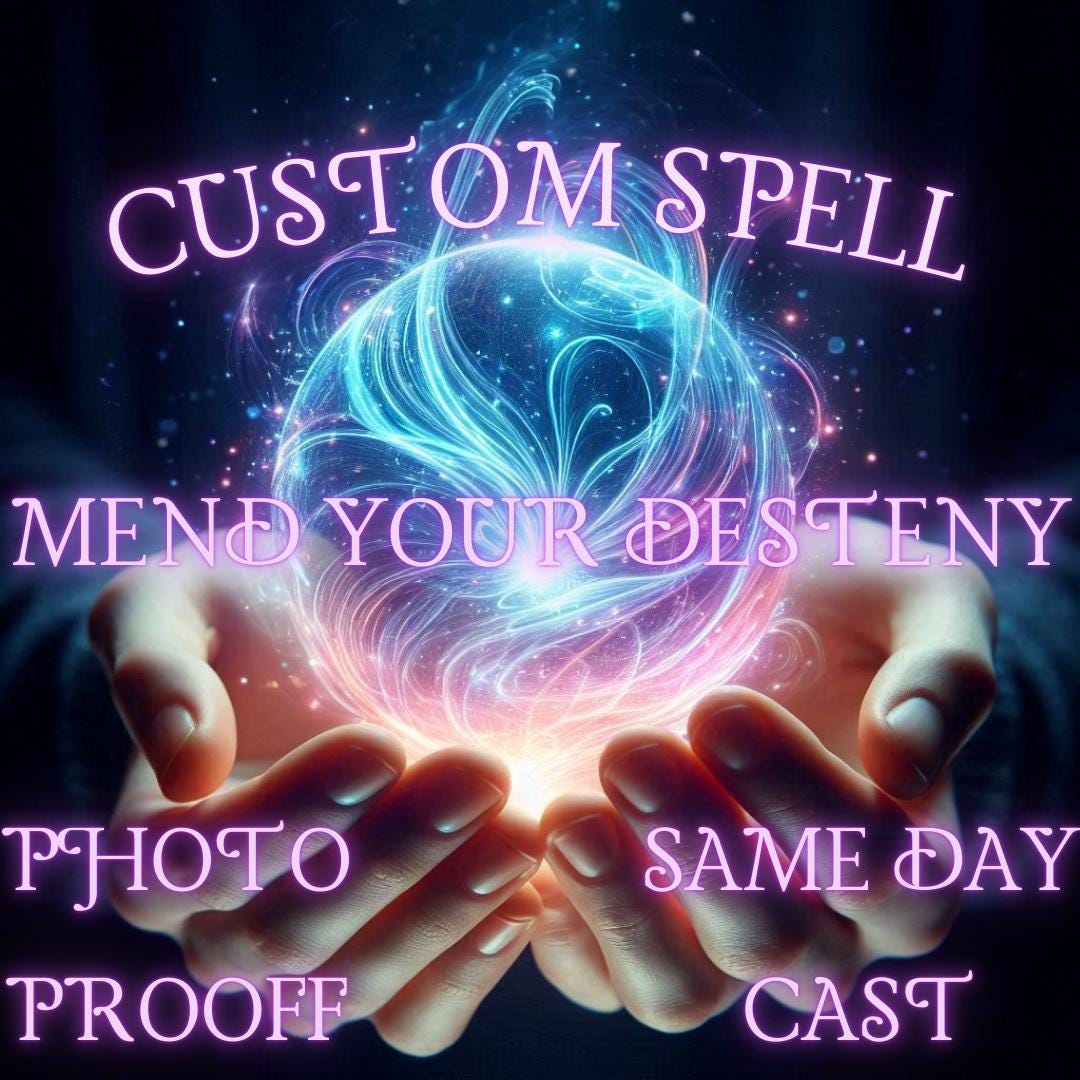 Ultimate Custom Spell Reading Ritual Personalized Spellcast Tailored ...