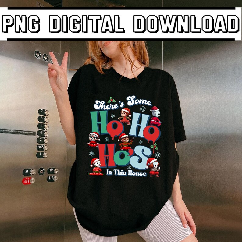 Killer Christmas Png Download, Horror Christmas Png, Christmas Holiday ...