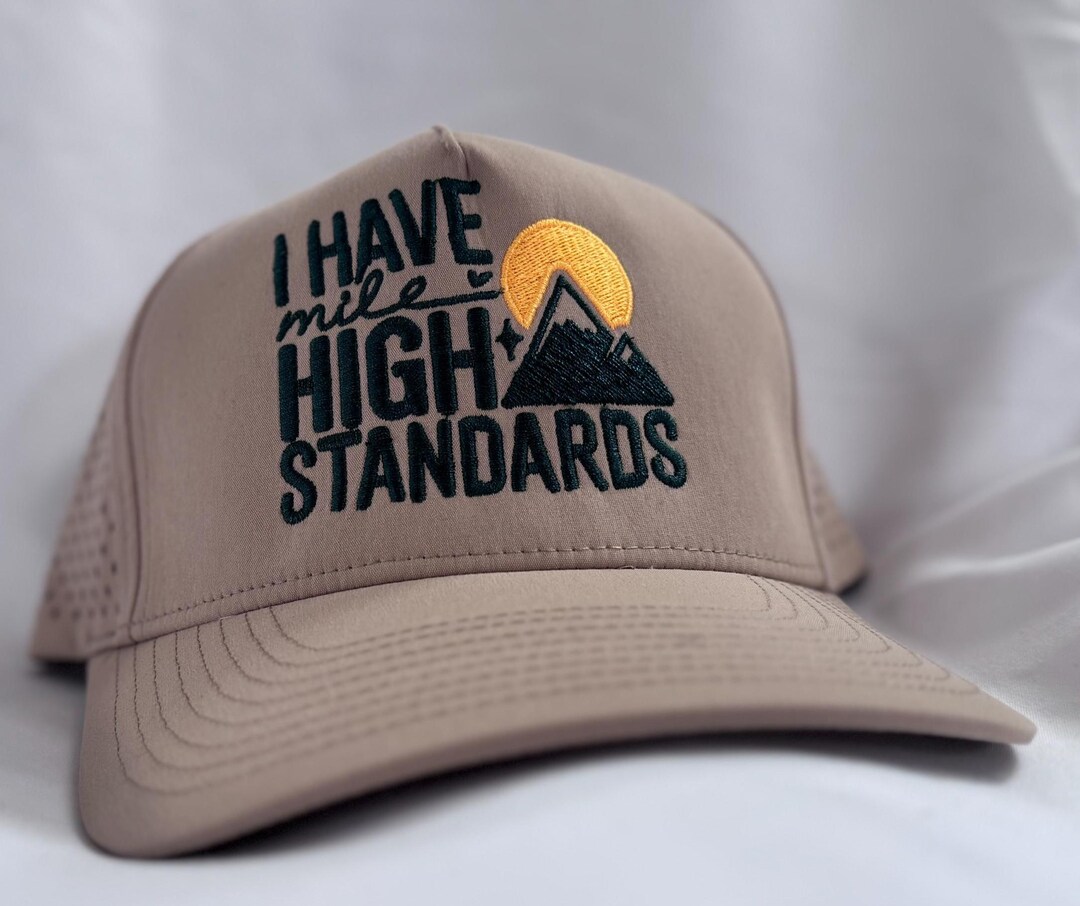 Mile High Standards Hat | Nod to Colorado | 5 Panel A-frame Cap ...
