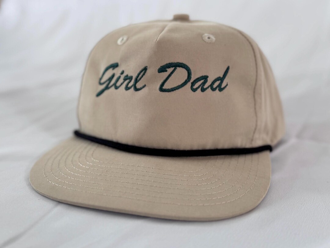 Girl Dad Embroidered Hat | Personalized Dad Gift | Fathers Day Cap ...