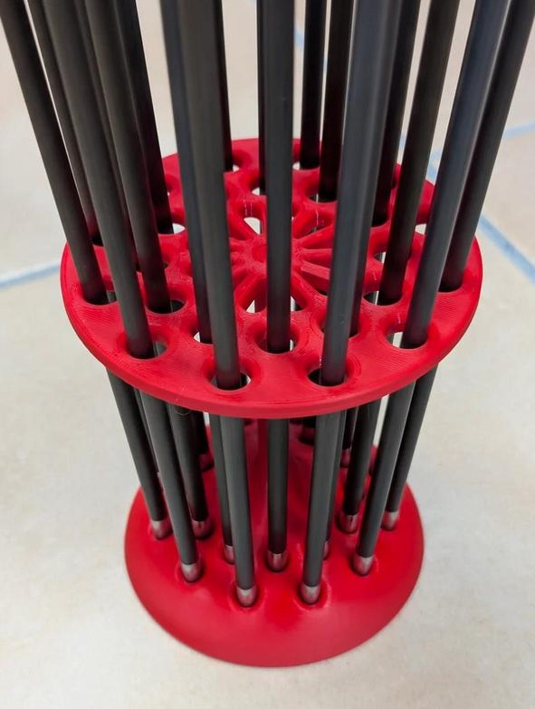 3d-printed Archery Arrow Holder Secure Rack for 24 Arrows, Durable ...