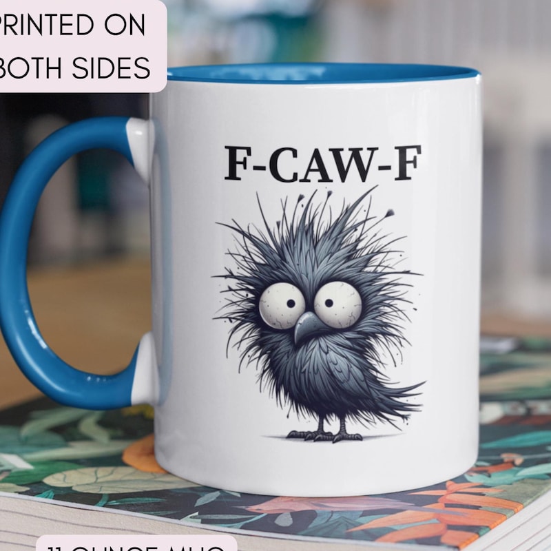 F Caw F Coffee Mug - Etsy