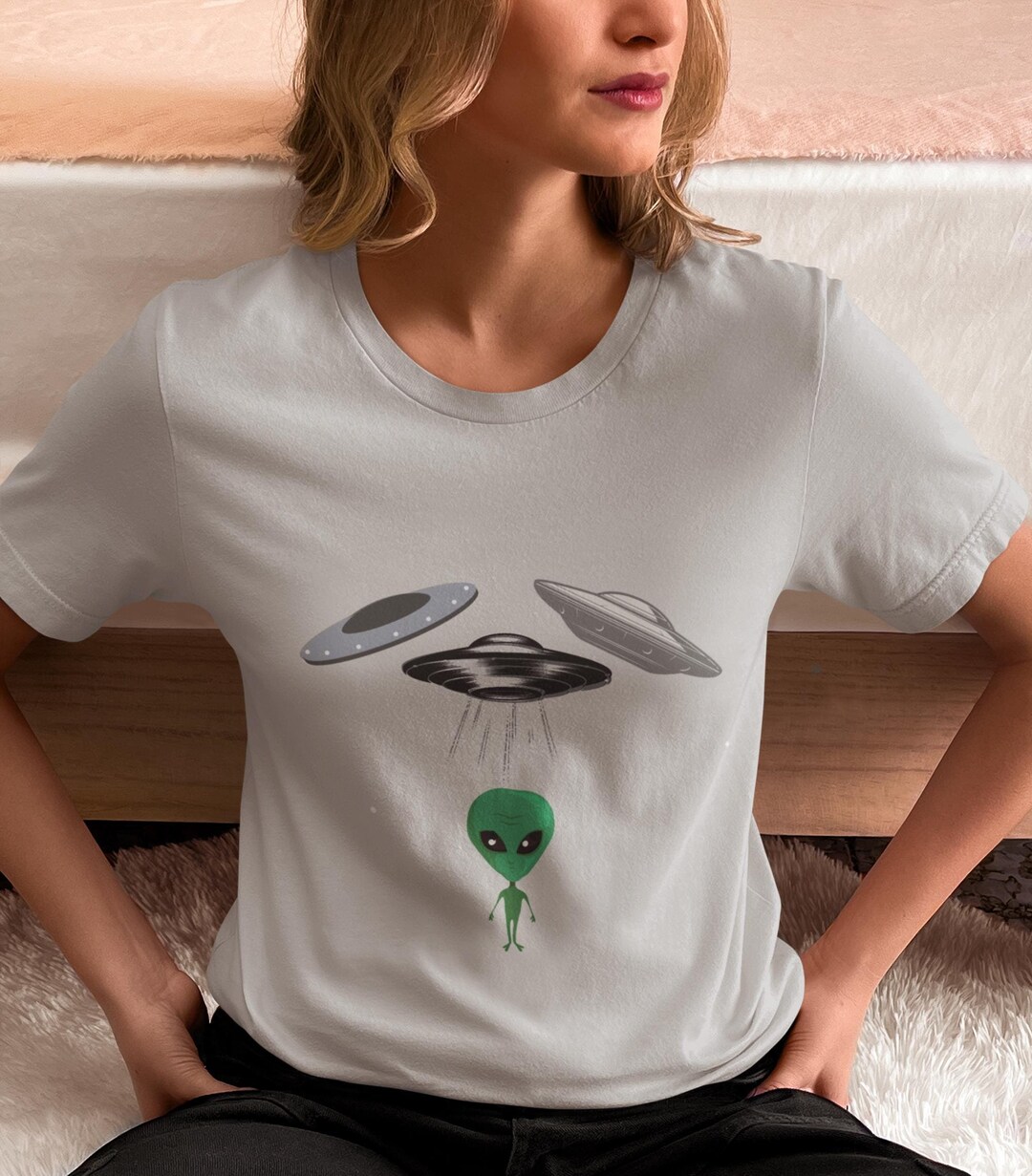 Ufo Alien Shirt,ufo Extraterrestrial Shirt, Alien Design Tee,ufo ...