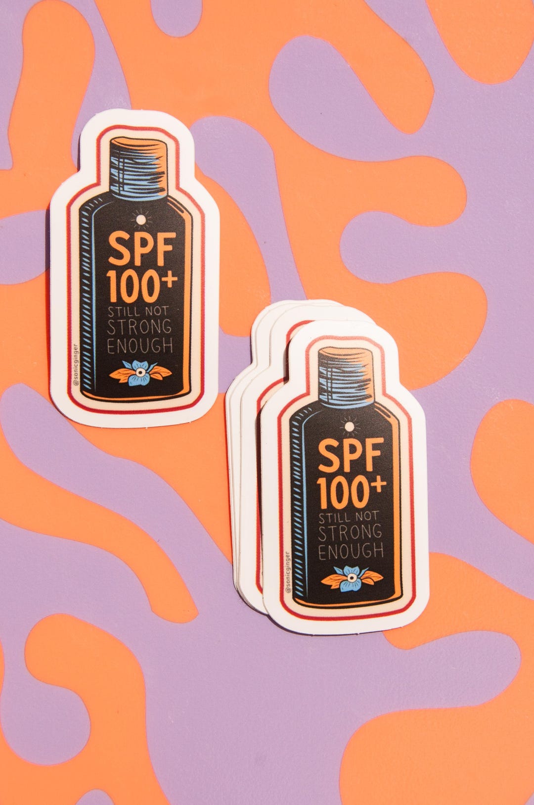 Gingercore Stickers Ginger Merchandise Red Hair LSF 100+ - Etsy