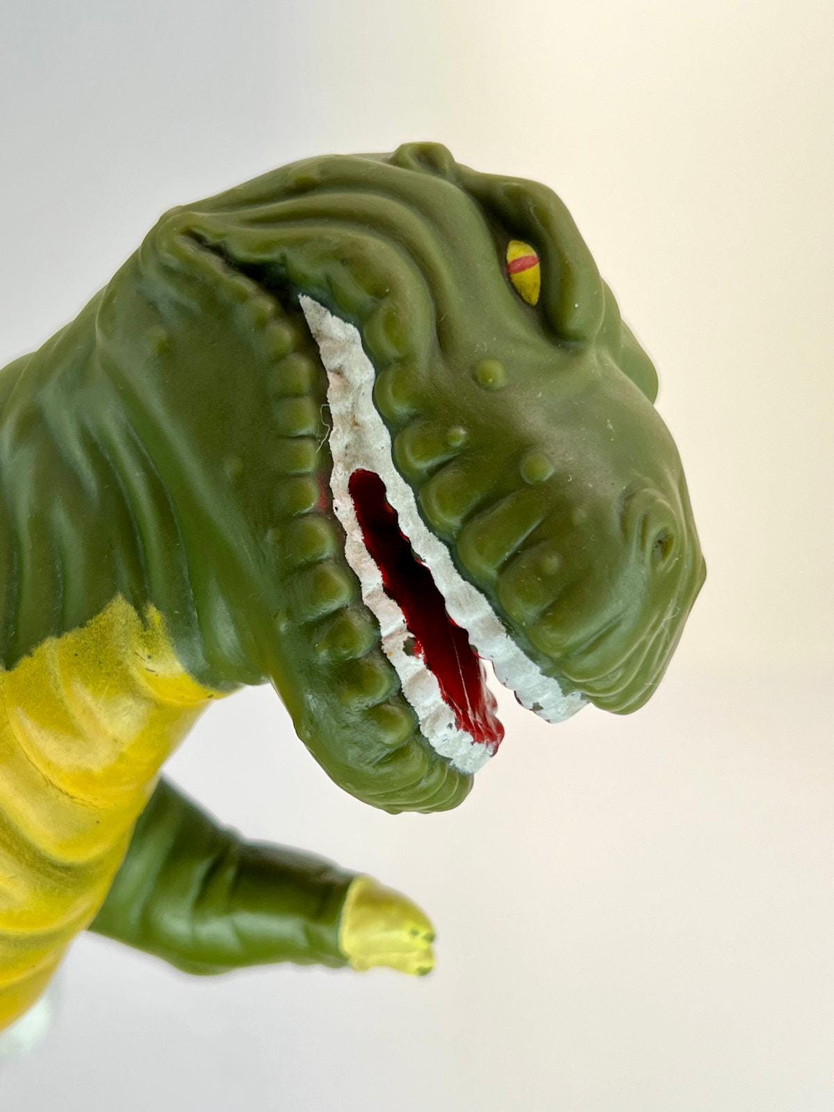 Land Before Time Sharptooth T-rex Hand Puppet 8 Vintage Dinosaur Figure ...