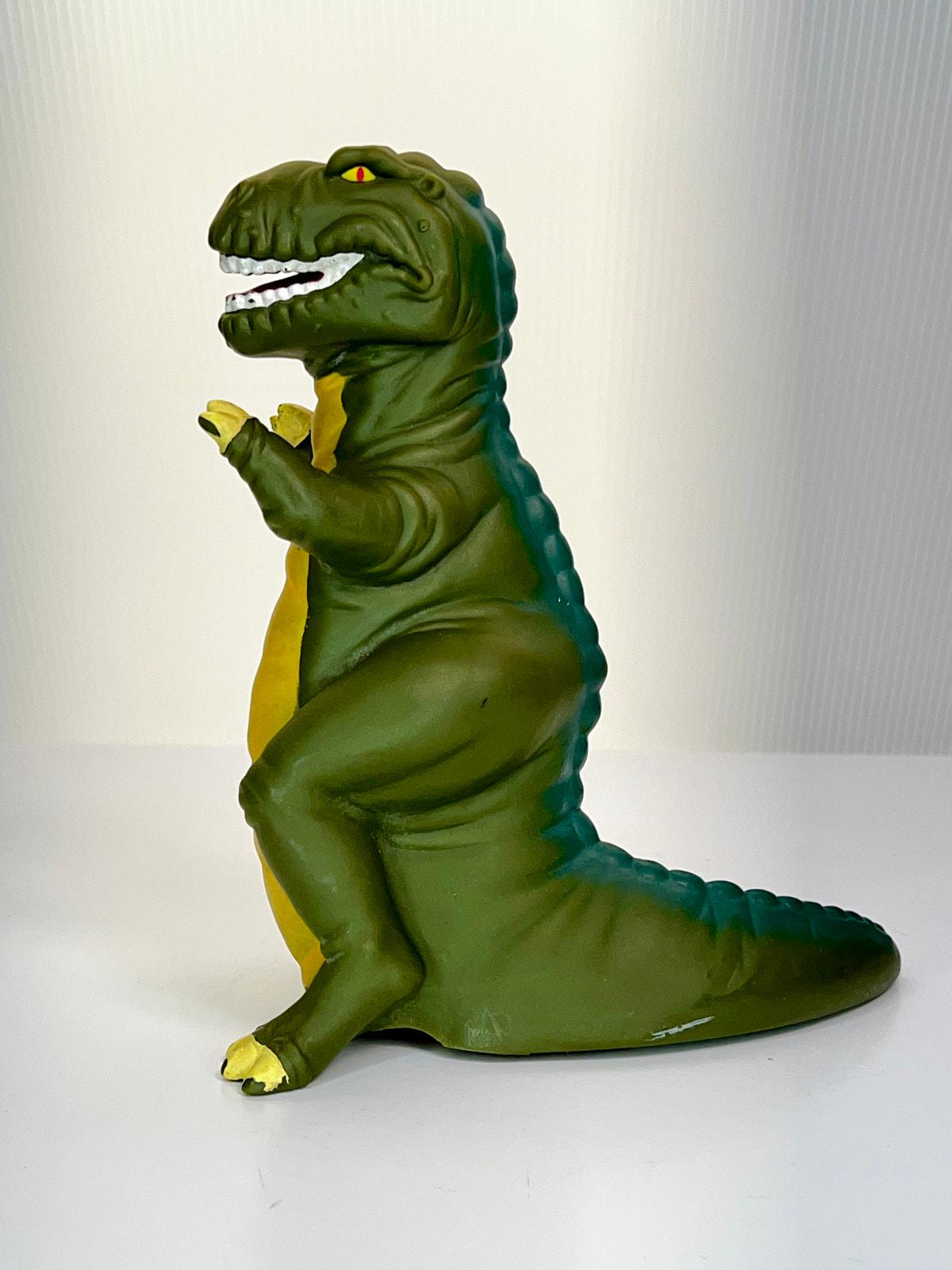 Land Before Time Sharptooth T-rex Hand Puppet 8 Vintage Dinosaur Figure ...