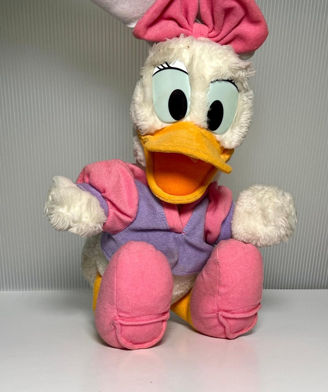 Vintage Mattel Disney Daisy Duck Plush - 14" Stuffed Animal From 80s - Etsy