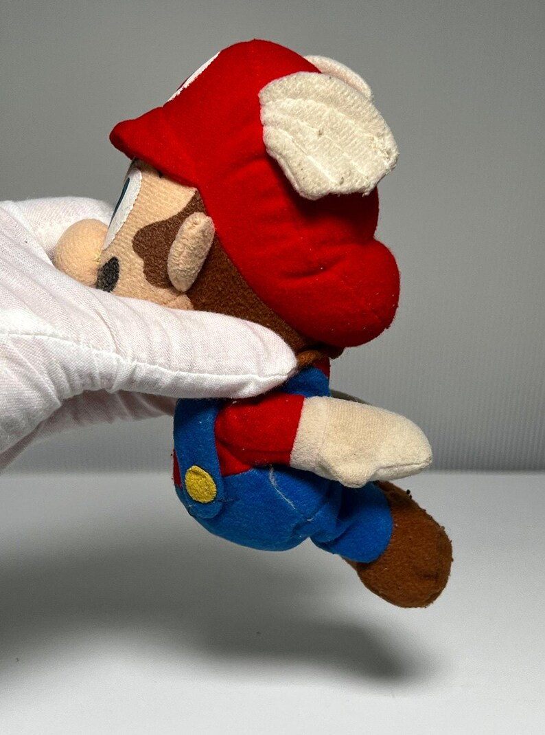 Vintage Nintendo Super Mario 64 Wing Cap Mario Plush Excellent 1996 - Etsy