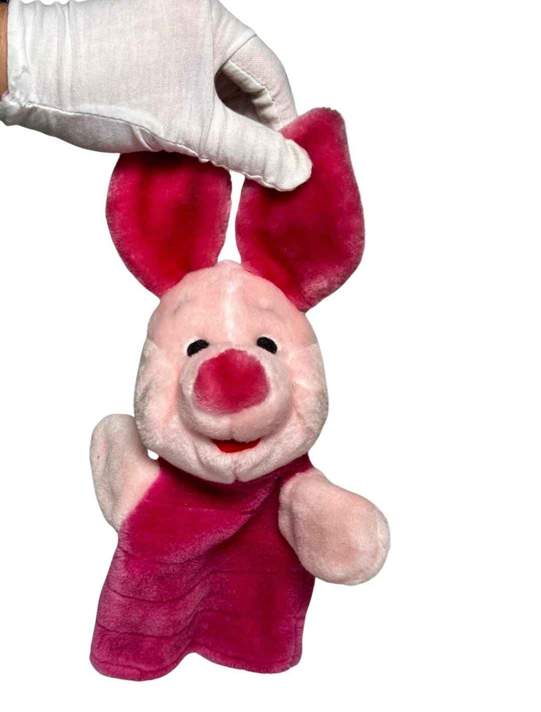 Mattel Piglet Pink Plush Hand Puppet - Disney Winnie the Pooh & Friends ...