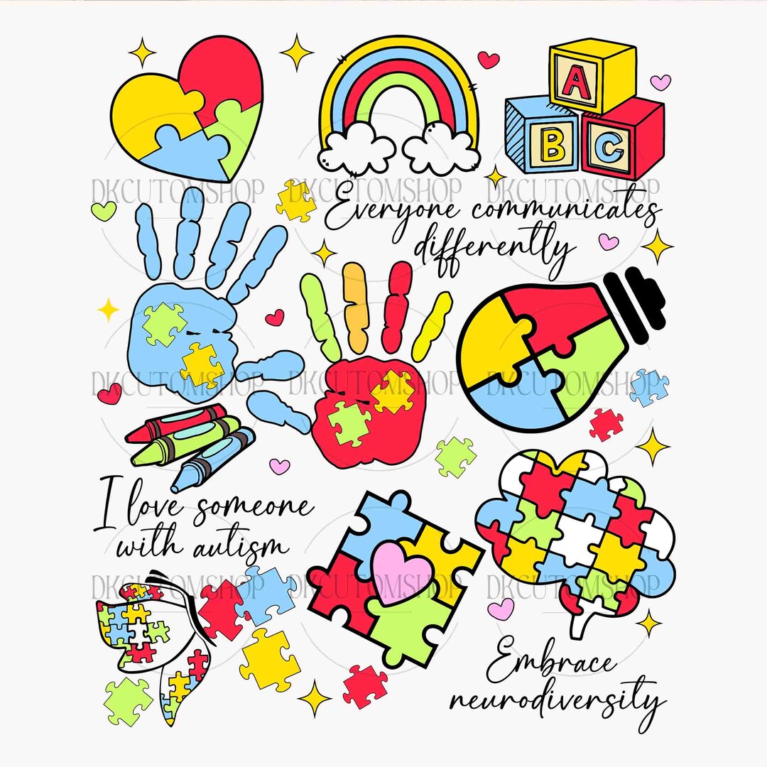 Everyone Communicates Differently Png, Autism Png, Speech Pathologist ...