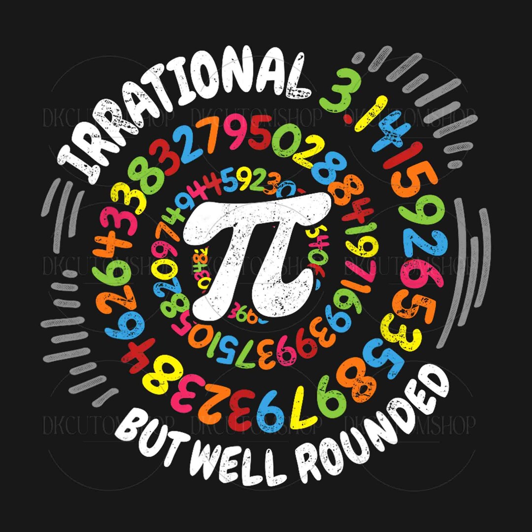 Retro Happy Pi Day PNG, Be Irrational PNG, Math Teachers, 3.14 Day Png ...