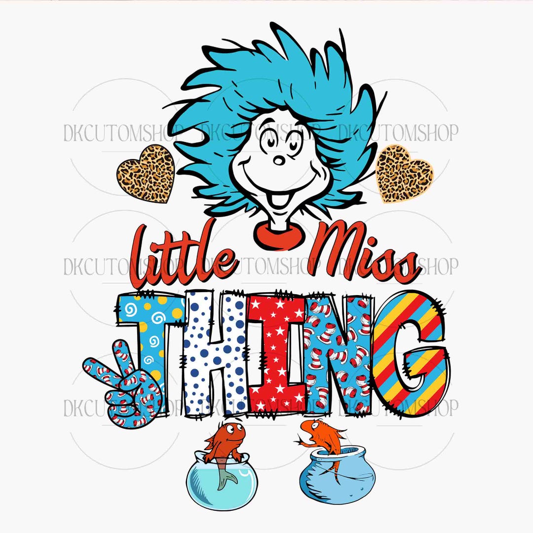 Little Miss Thing PNG, Cat in the Hat Png, Read Across America Png ...