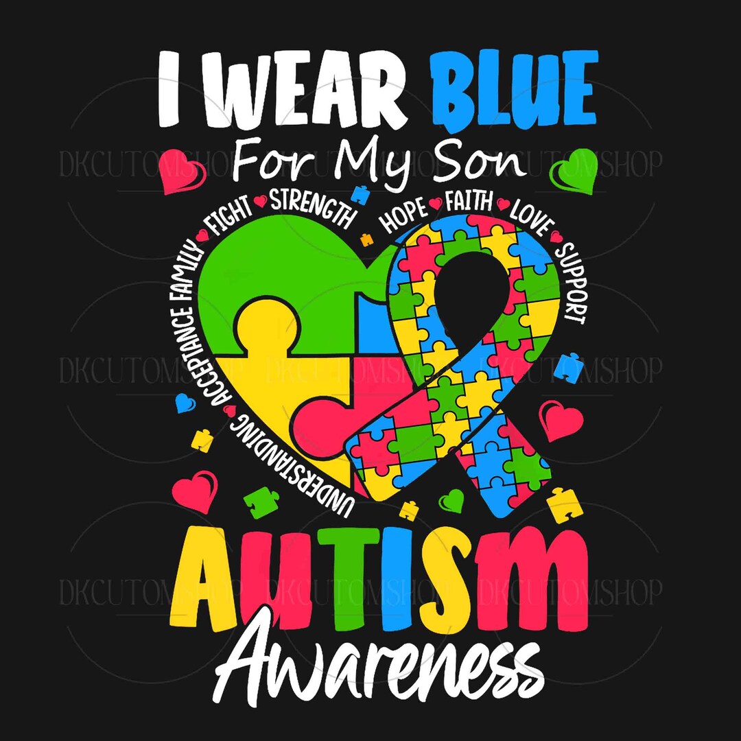 Austim Bow Png, Autism Png, Autism Awareness Png, Heart Austism Png ...