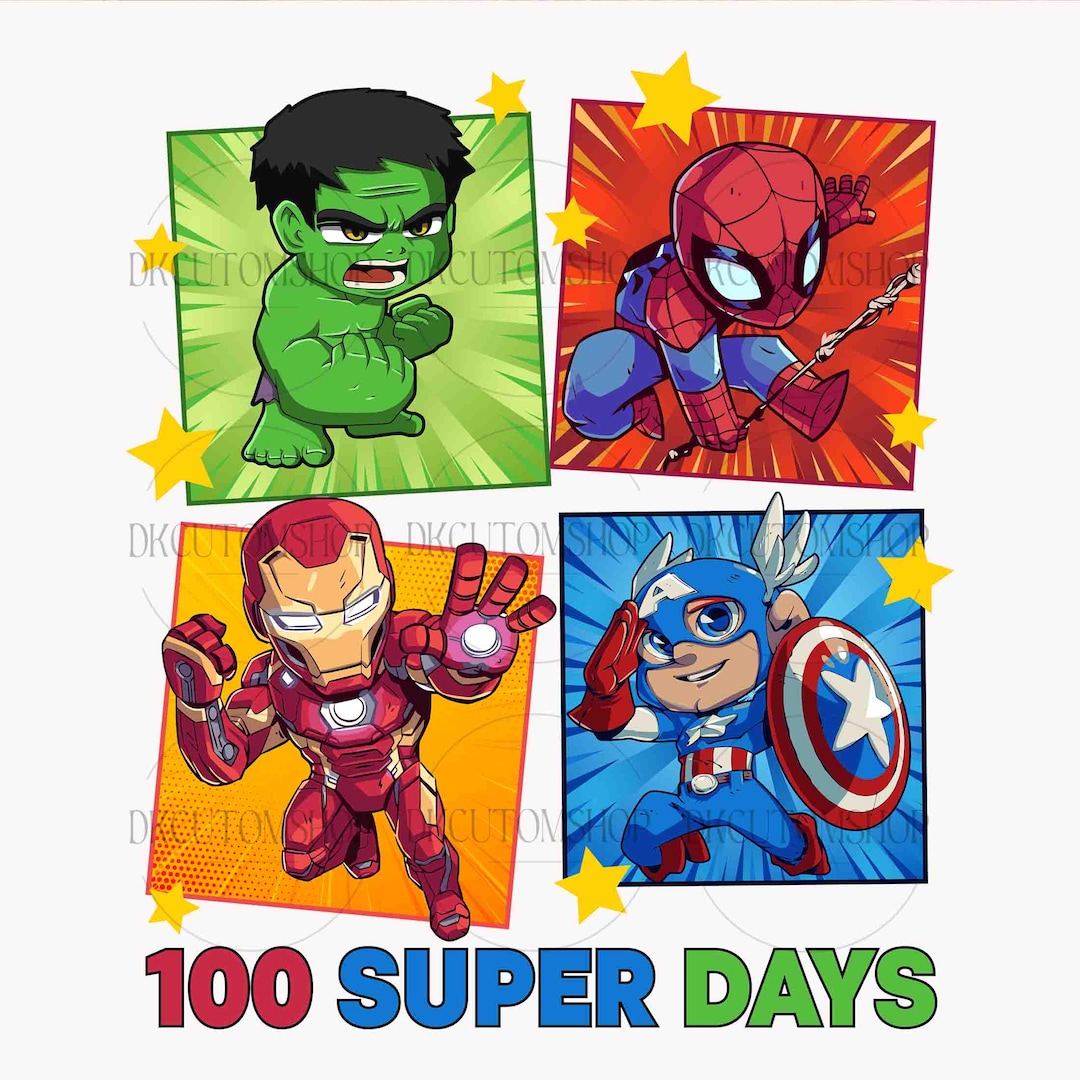 100 Super Days PNG, 100 Days of School Png, 100 Days Smarter Png, 100 ...