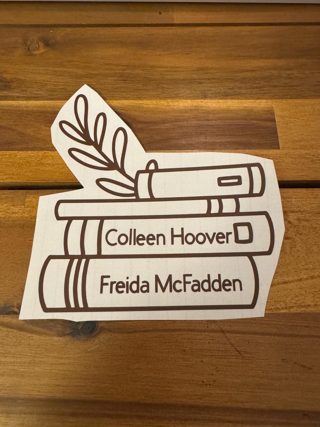 Book Car Decal - Etsy