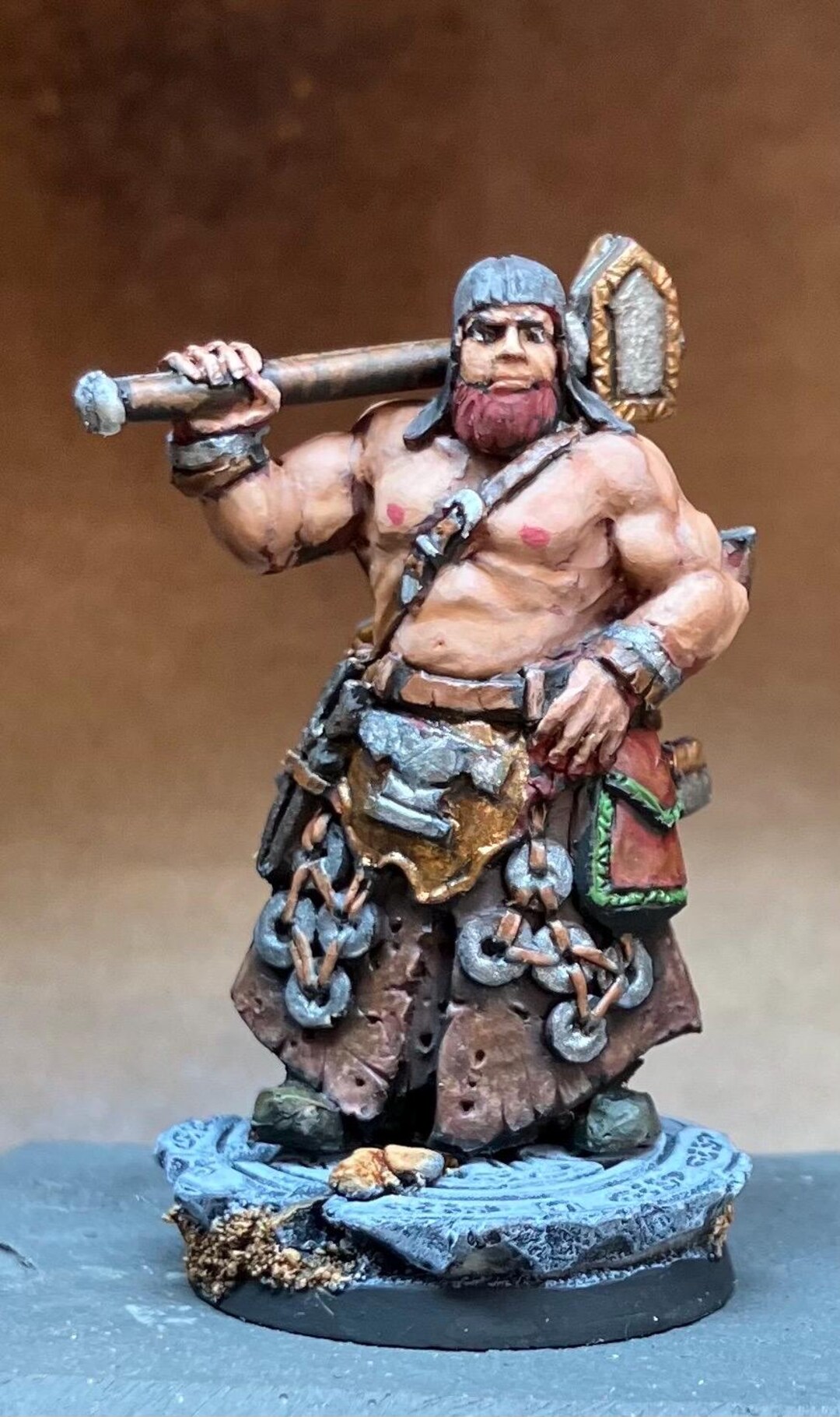 Sciborminiatures Blacksmith Dark Skin for Roleplaying and Tabletop 33 ...