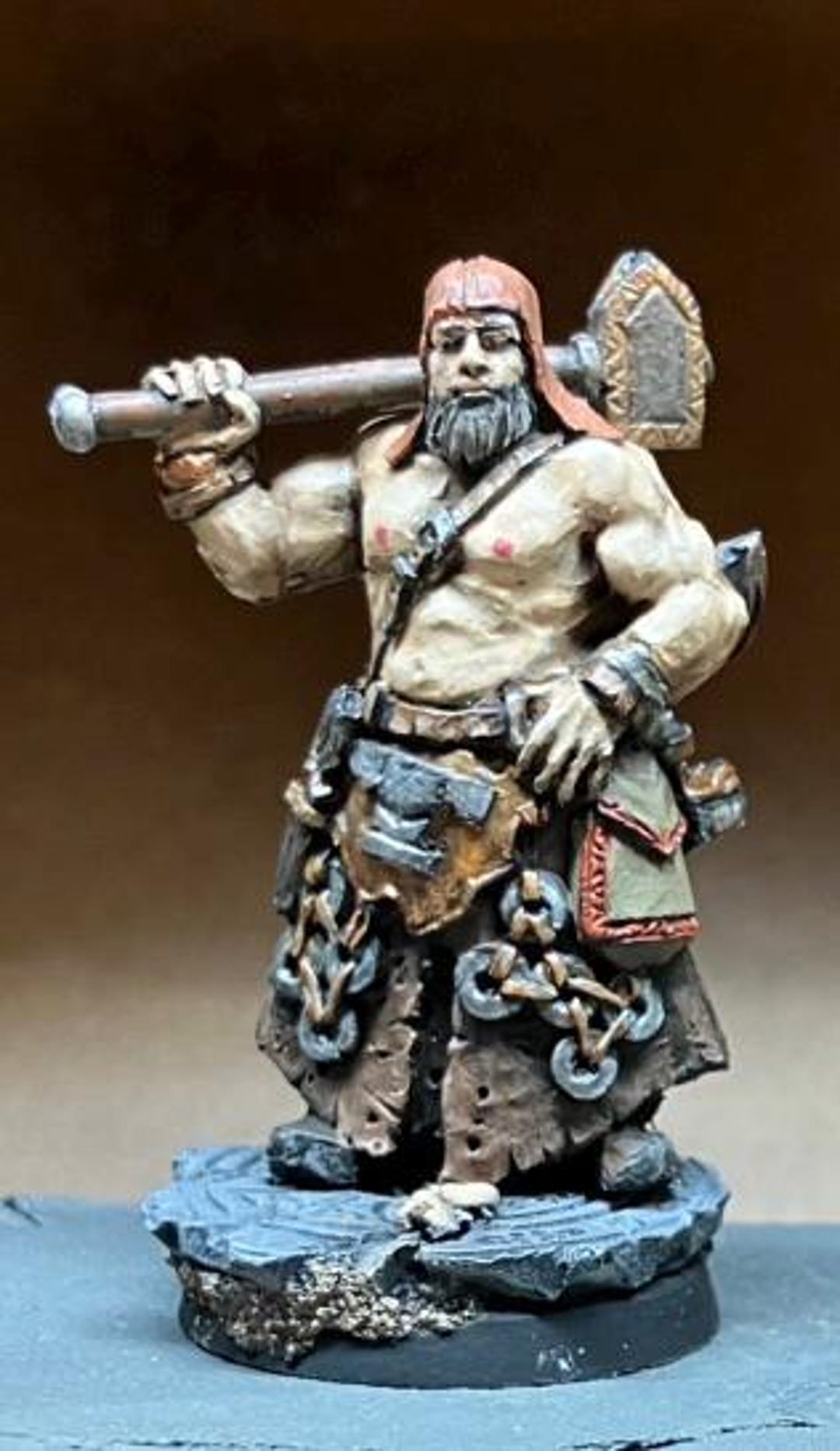Sciborminiatures Blacksmith Für Rollenspiel Und Tabletop 33mm Heroic ...