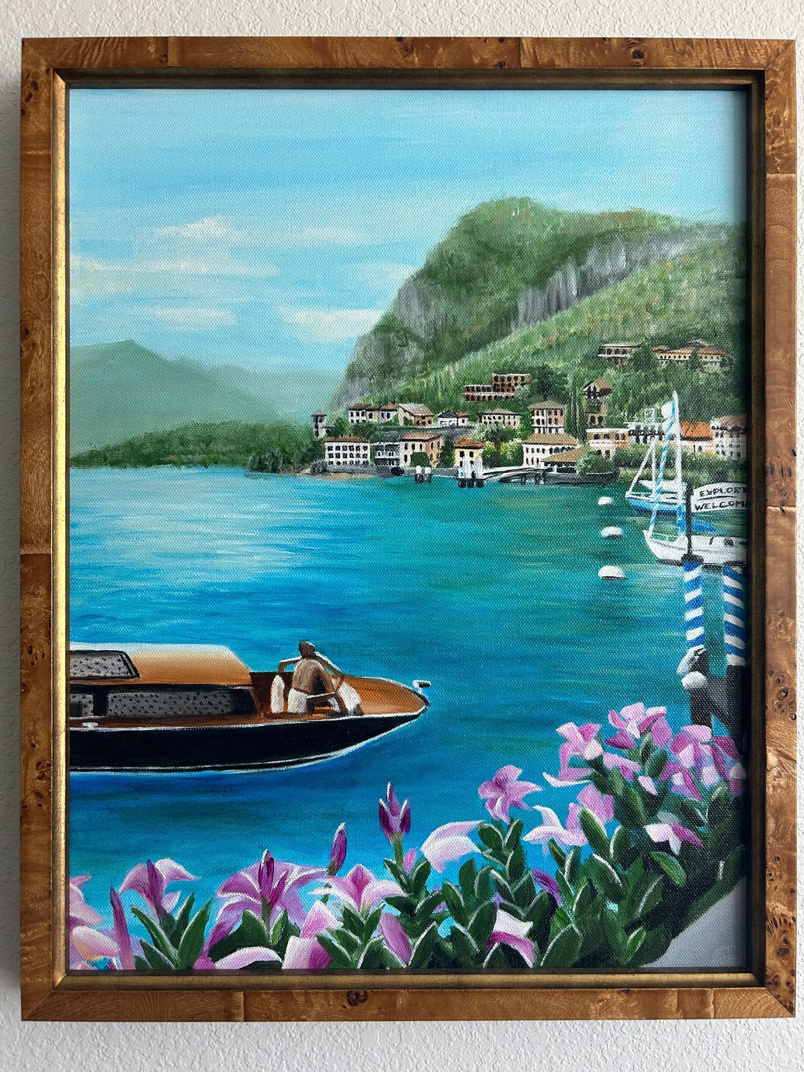 Lake Como, Italy Art Print - Etsy
