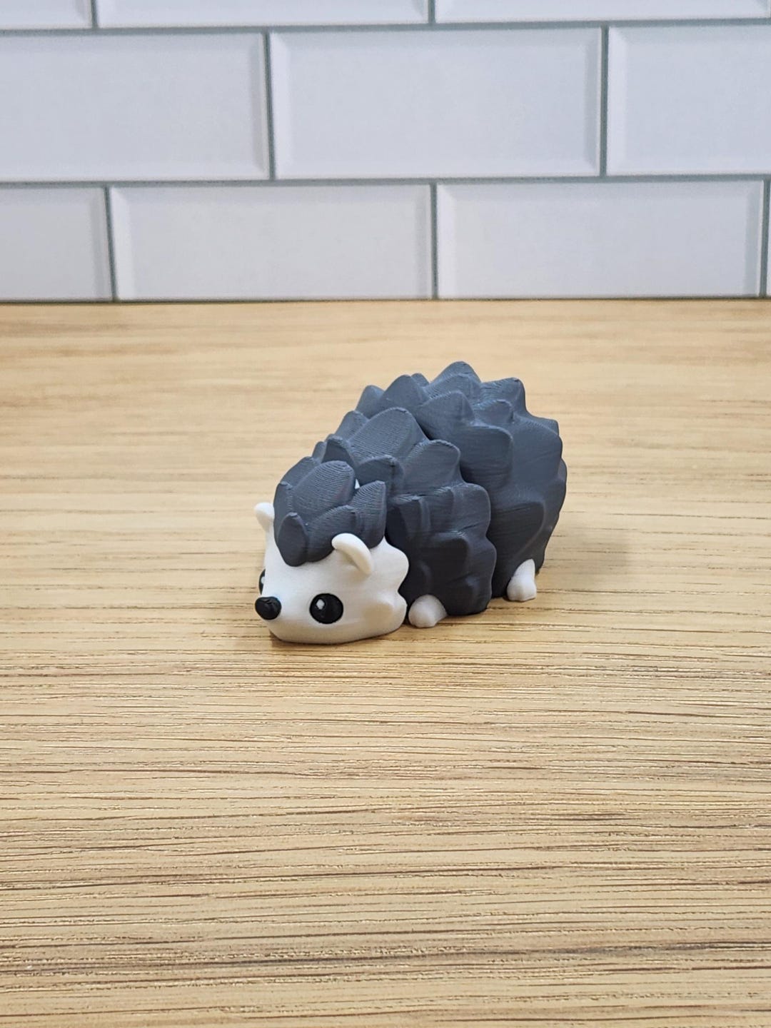3D Printed Flexible Hedgehog | Cute Articulated Desk Buddy | Fidget ...