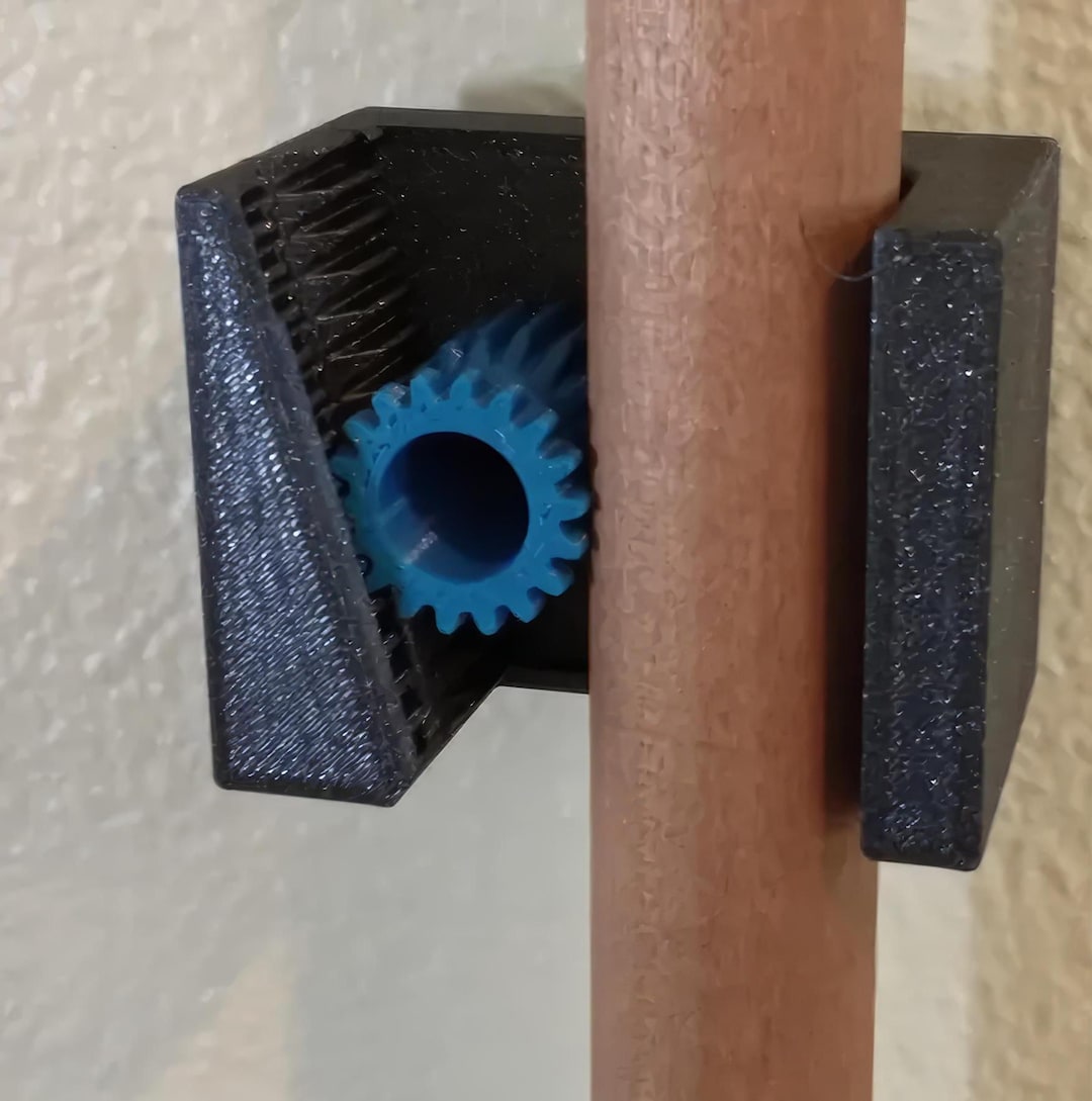 Gravity Broom Holder Wall Mounted Holder for Brooms and Handles 3D ...