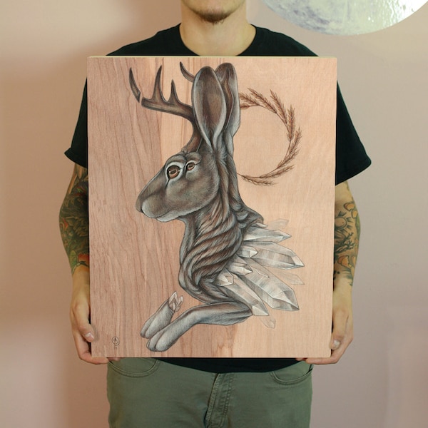 Jackalope Art - Etsy