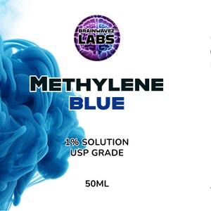 Methylene Blue | USP Grade 1% Solution | 50ML / 0.5g | Ultra High ...