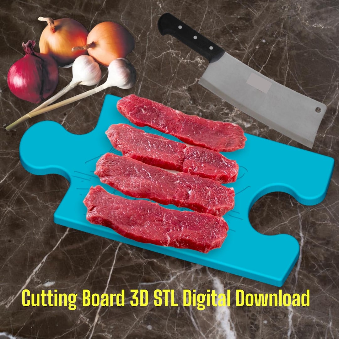Cutting Board, 3D Print STL File, Diy Cutting Board - Etsy
