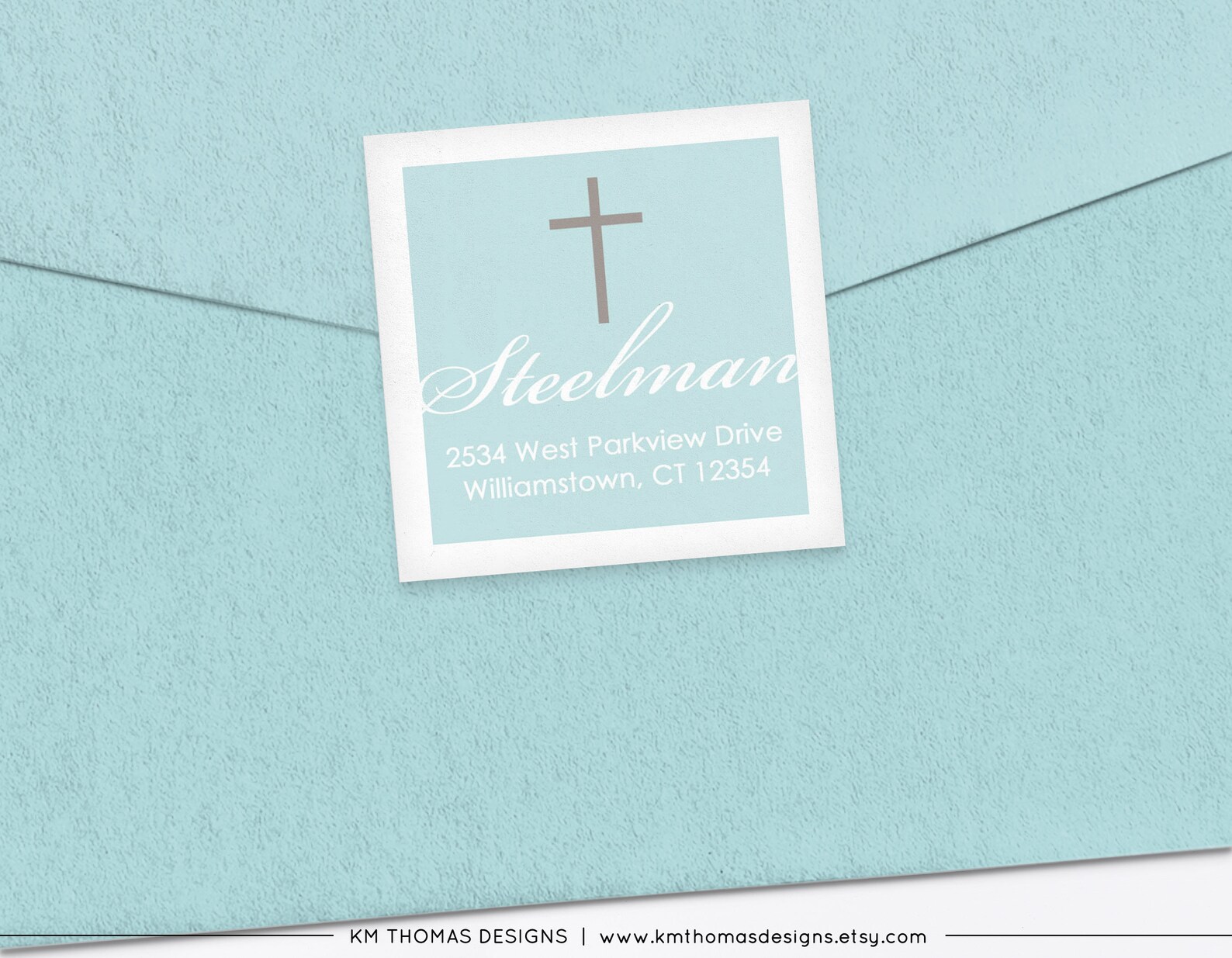 Printable Religious Return Address Label Personalized Address - Etsy UK